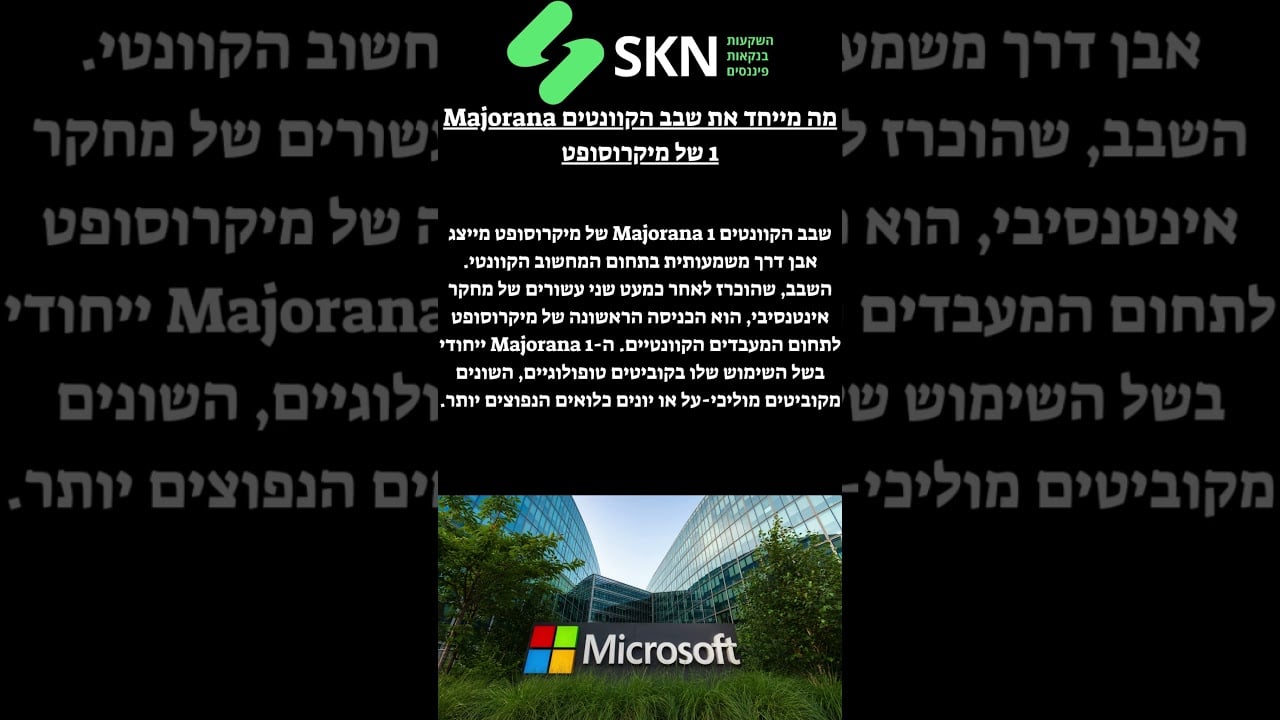 SKN - פורטל השקעות, פיננסים וחדשנות | ערוץ הפיננסים של ישראל